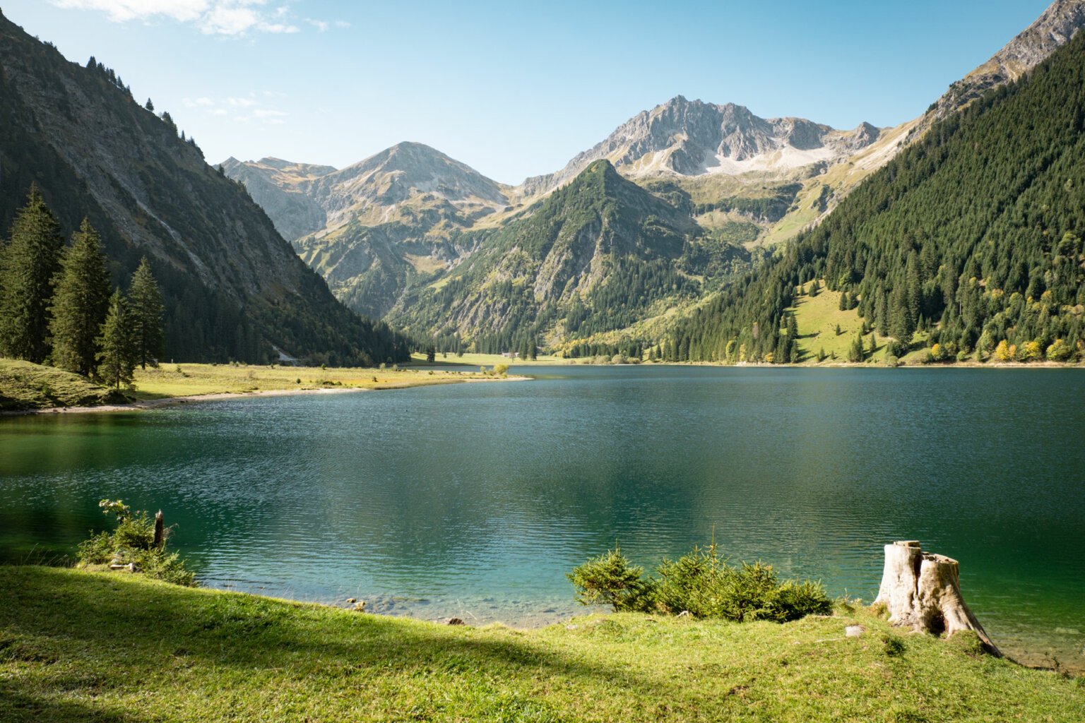 Landsberger Hütte - Wanderung mit Start am Vilsalpsee