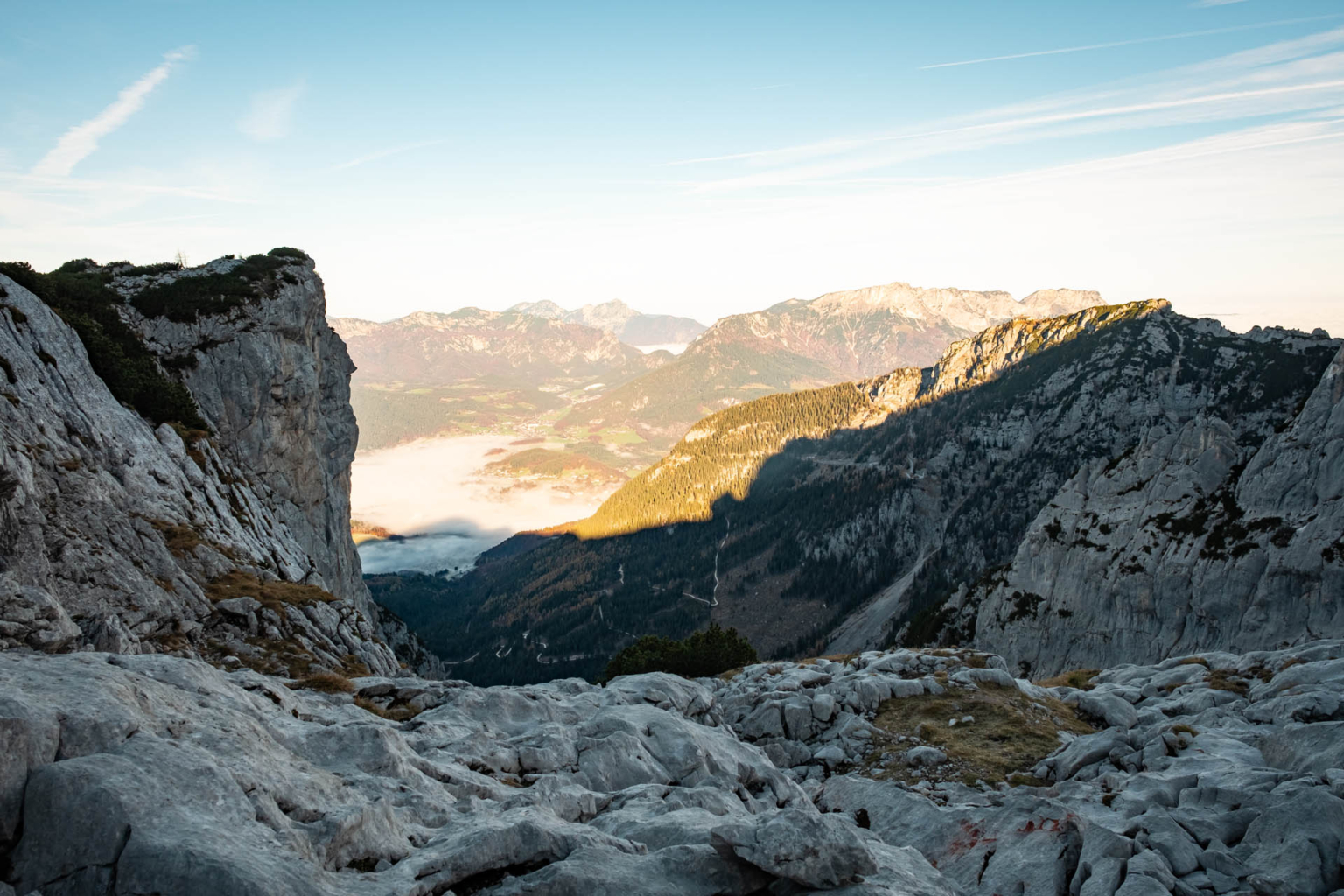 Wanderung auf Hoher Göll und auf Hohes Brett via Alpeltal